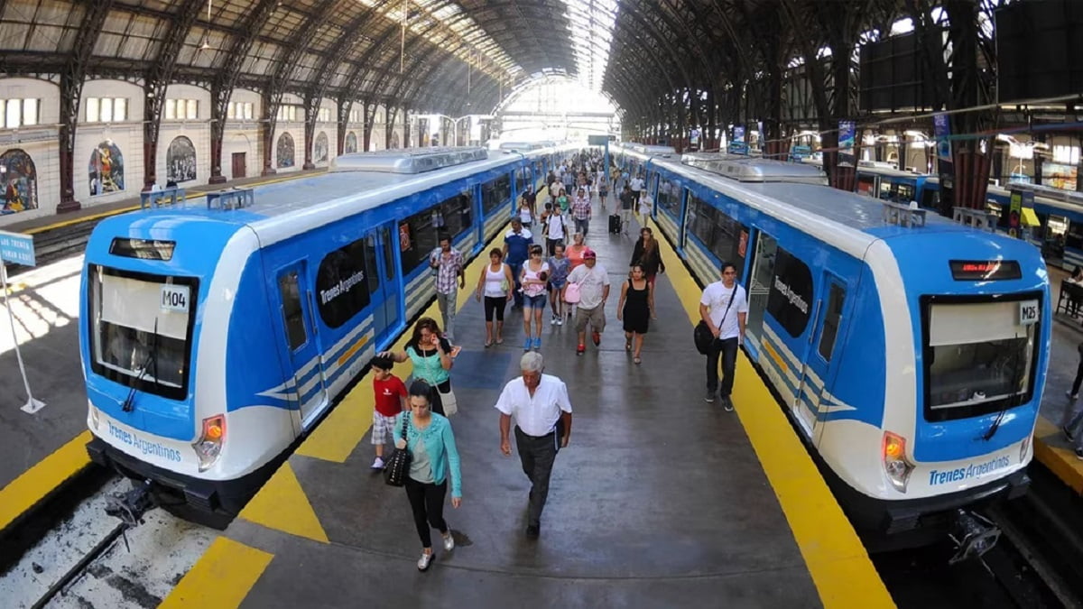 El tren San Martín y el tren Mitre funcionarán con un cronograma ...